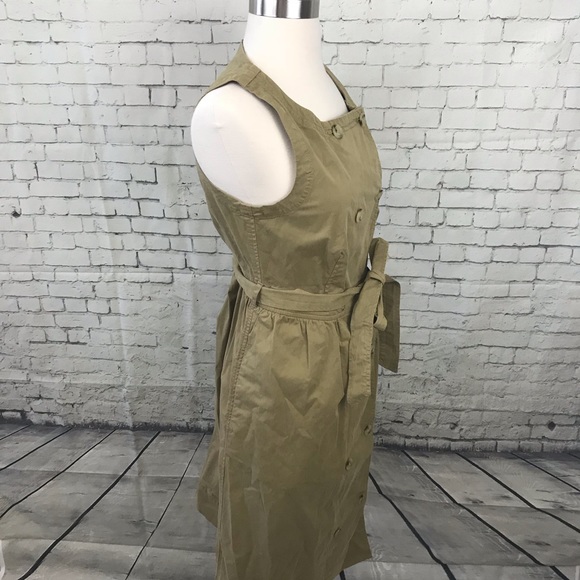 J. Crew | Dresses | J Crew Garmentdyed Trench Dress G499 | Poshmark